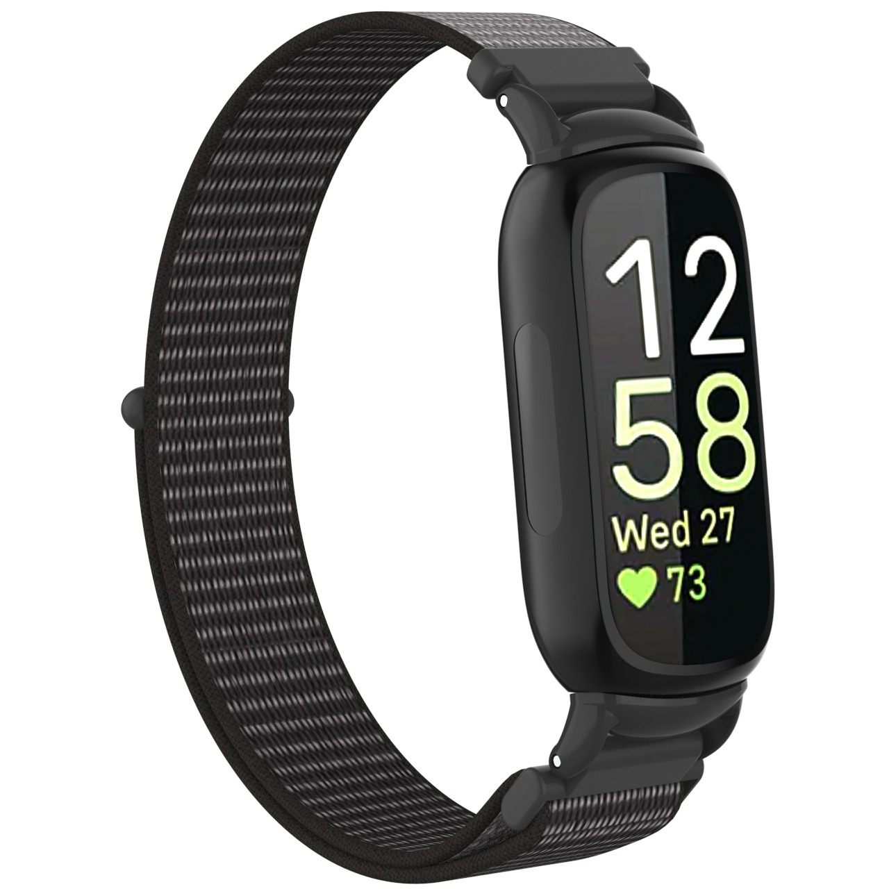 Nylon Loop Kardborreband Kompatibelt med Fitbit Inspire 3 - Flera ...